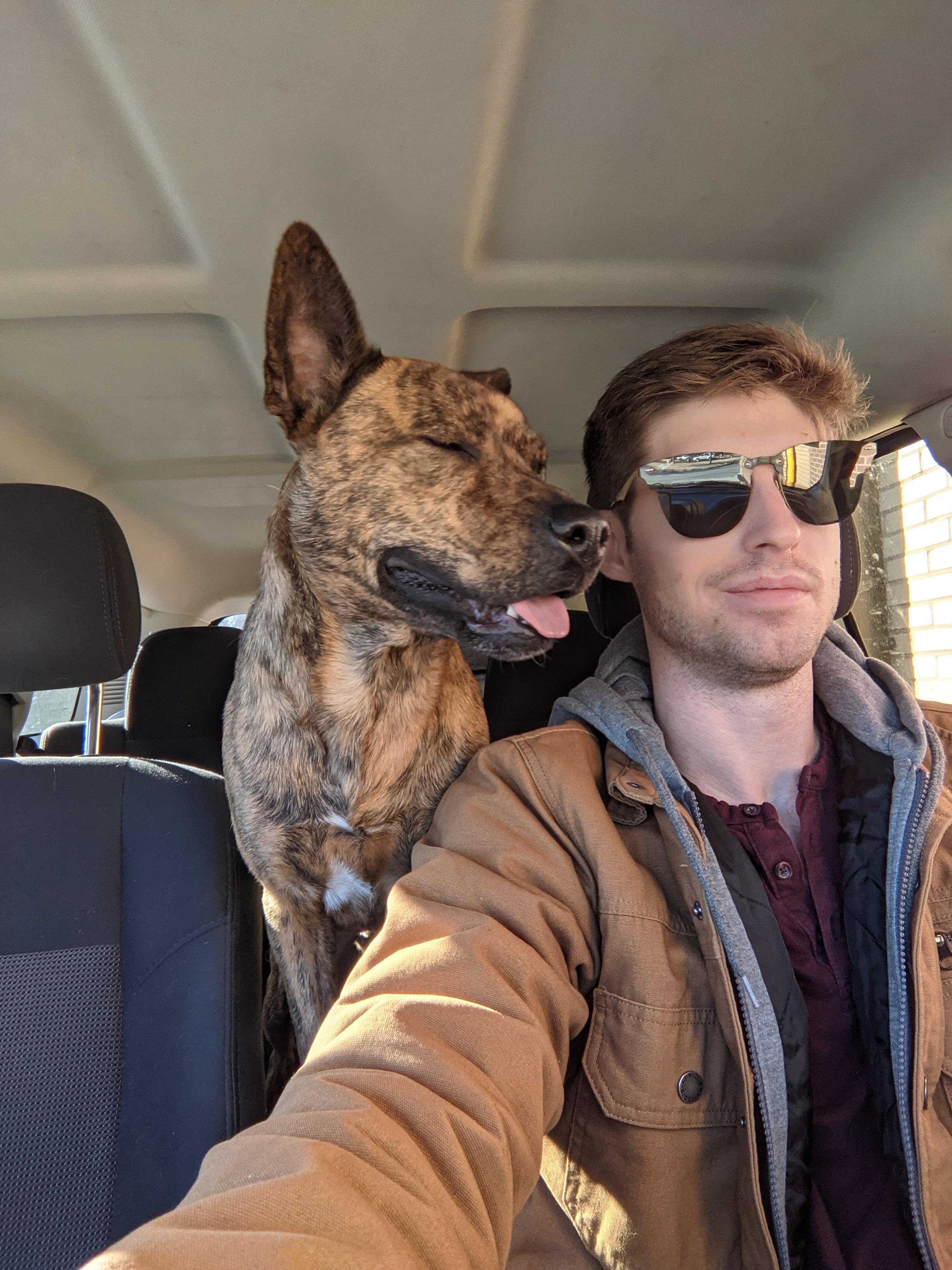 Another road trip with this sleepy boy ️ | Scrolller