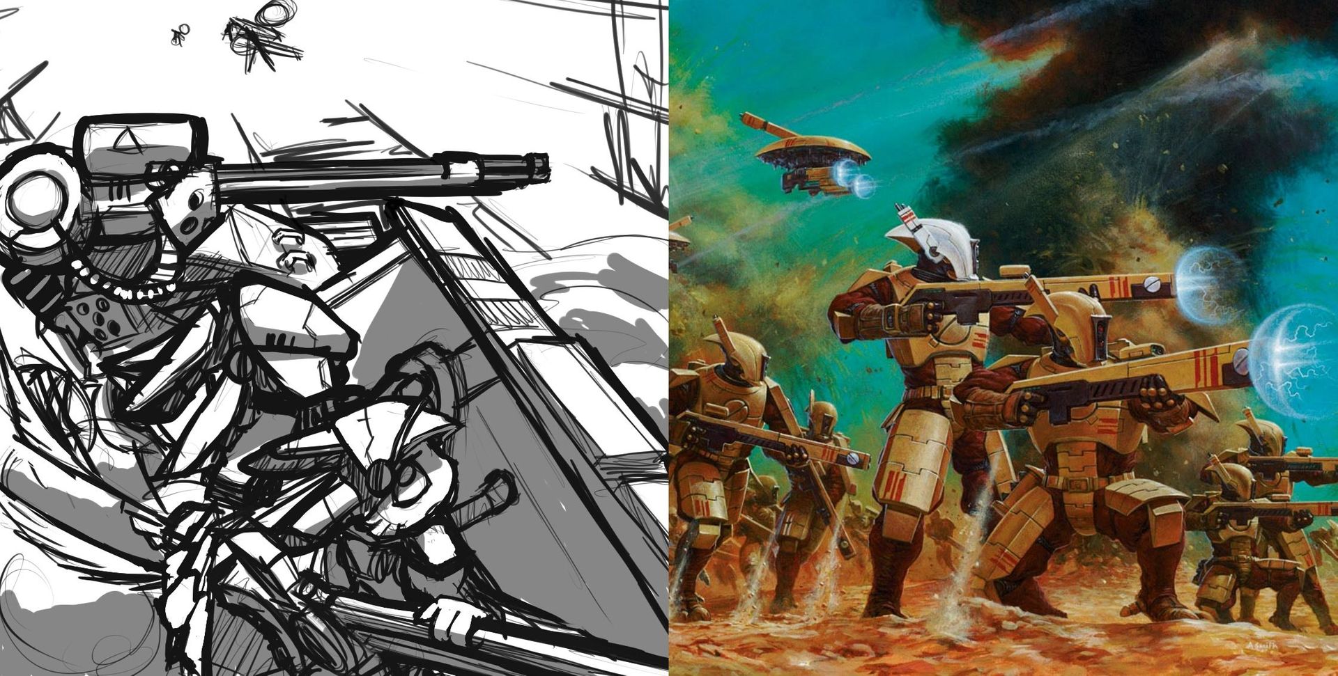 Another Tau-Avali comparison. | Scrolller