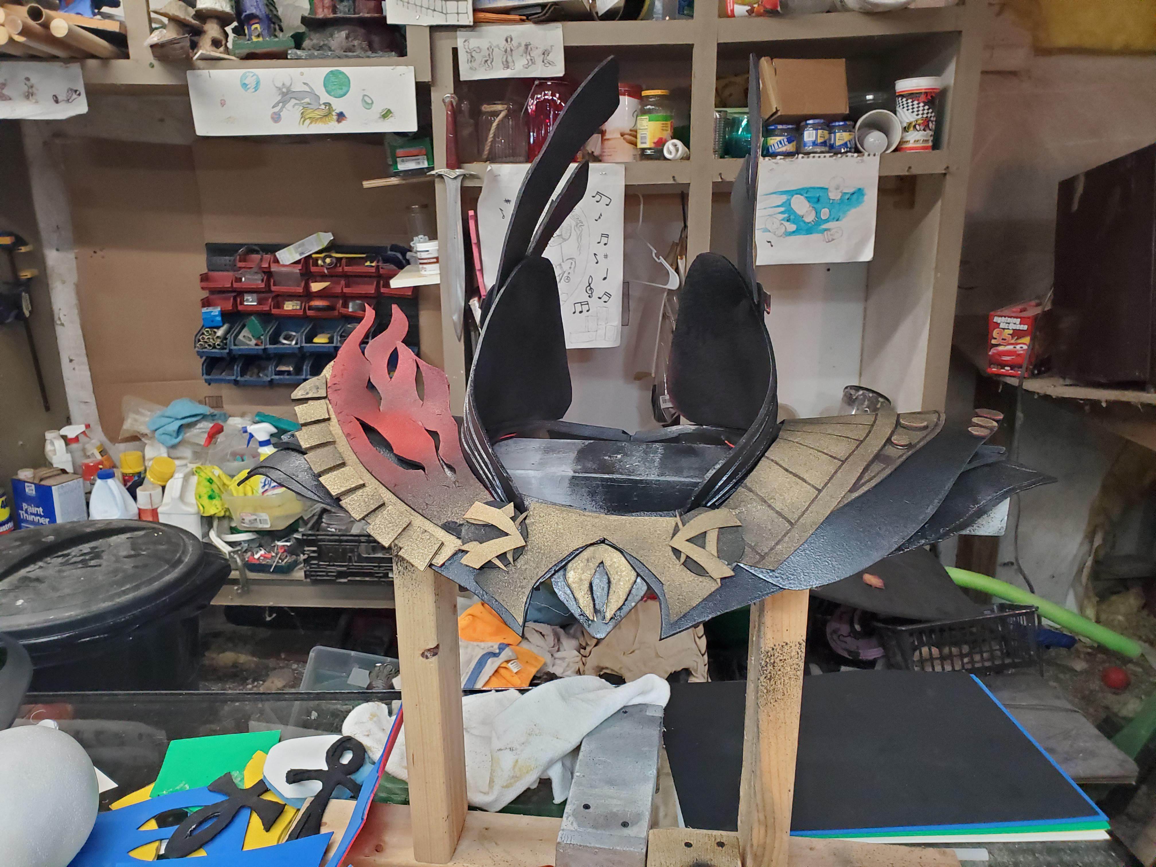 Anubis cosplay WIP | Scrolller