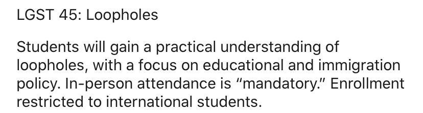 Any other universities finding loopholes? This one is great! | Scrolller