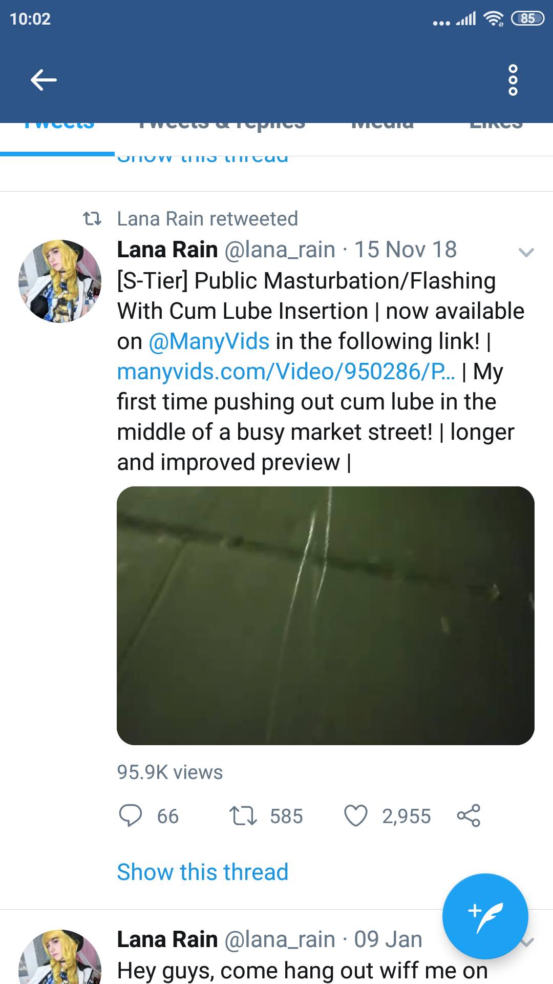 Anyone has this video? (Lana Rain) | Scrolller