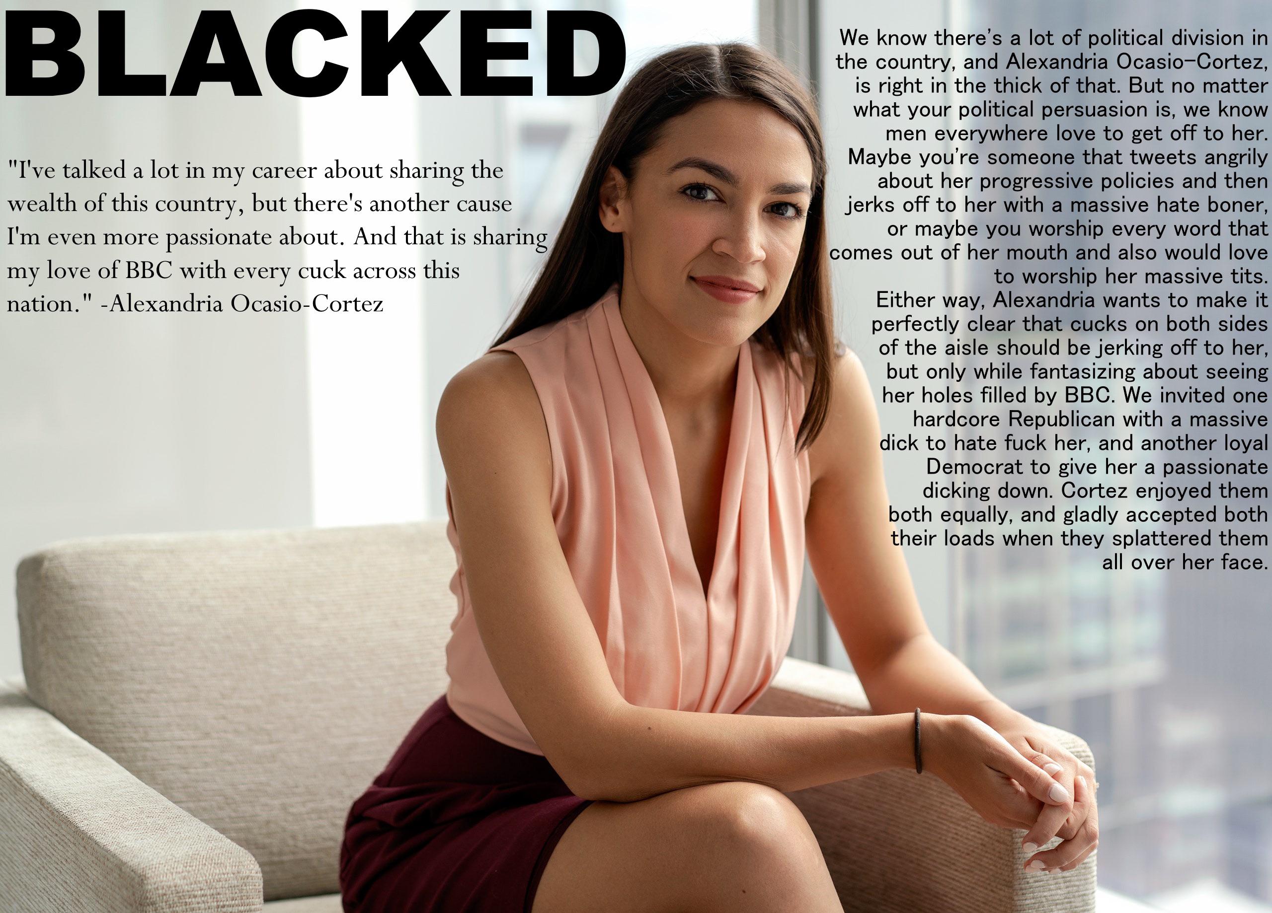 AOC Goes BLACK | Scrolller