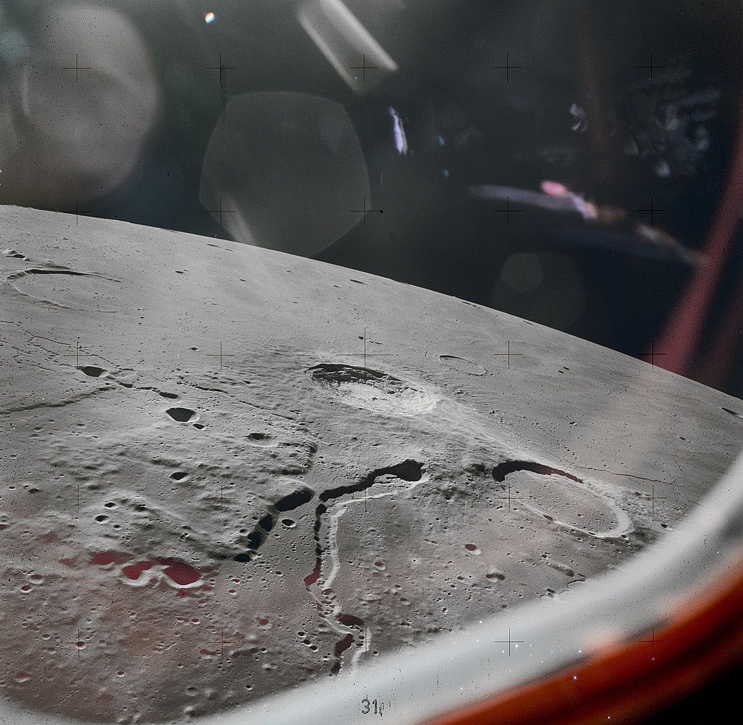 Apollo 15 – View from lunar orbit | Scrolller