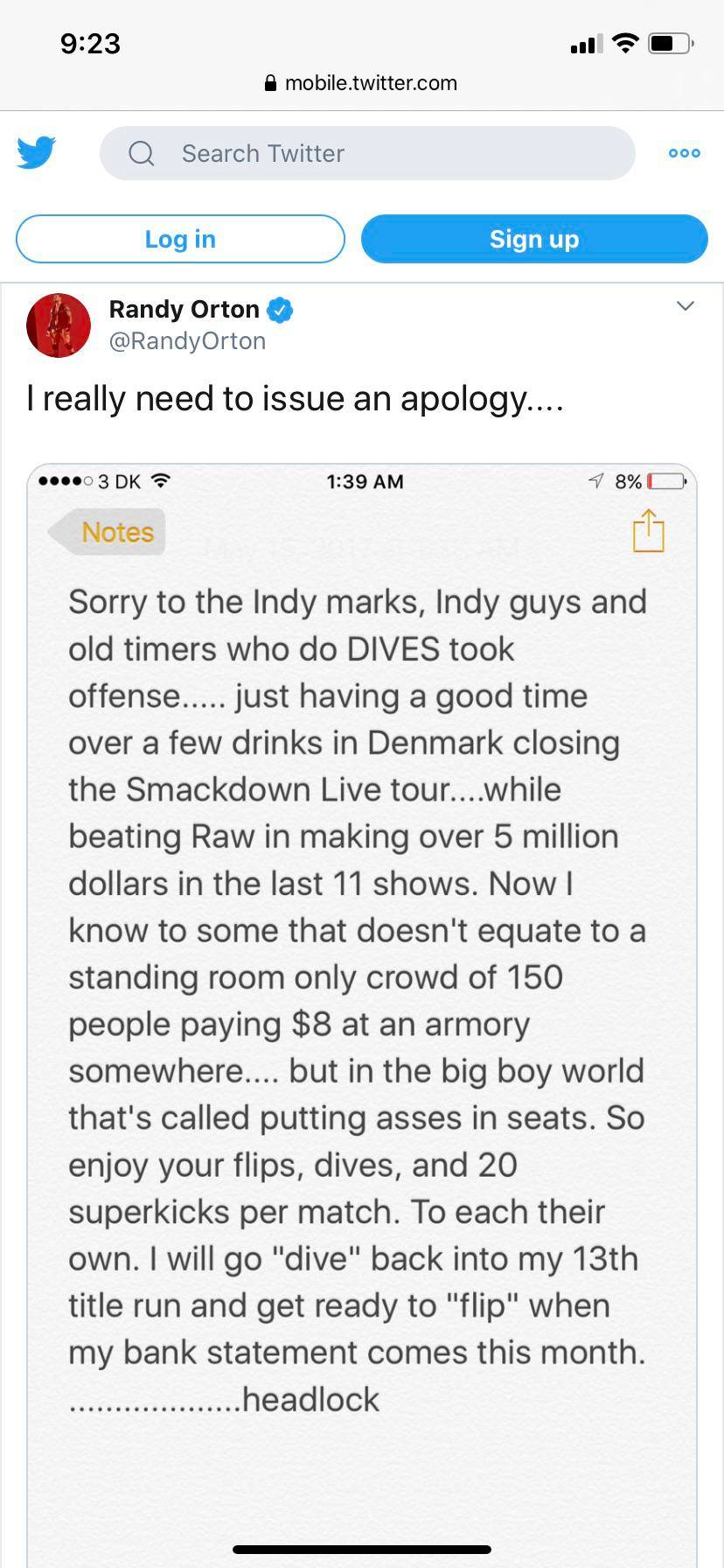 Apology of the Decade | Scrolller