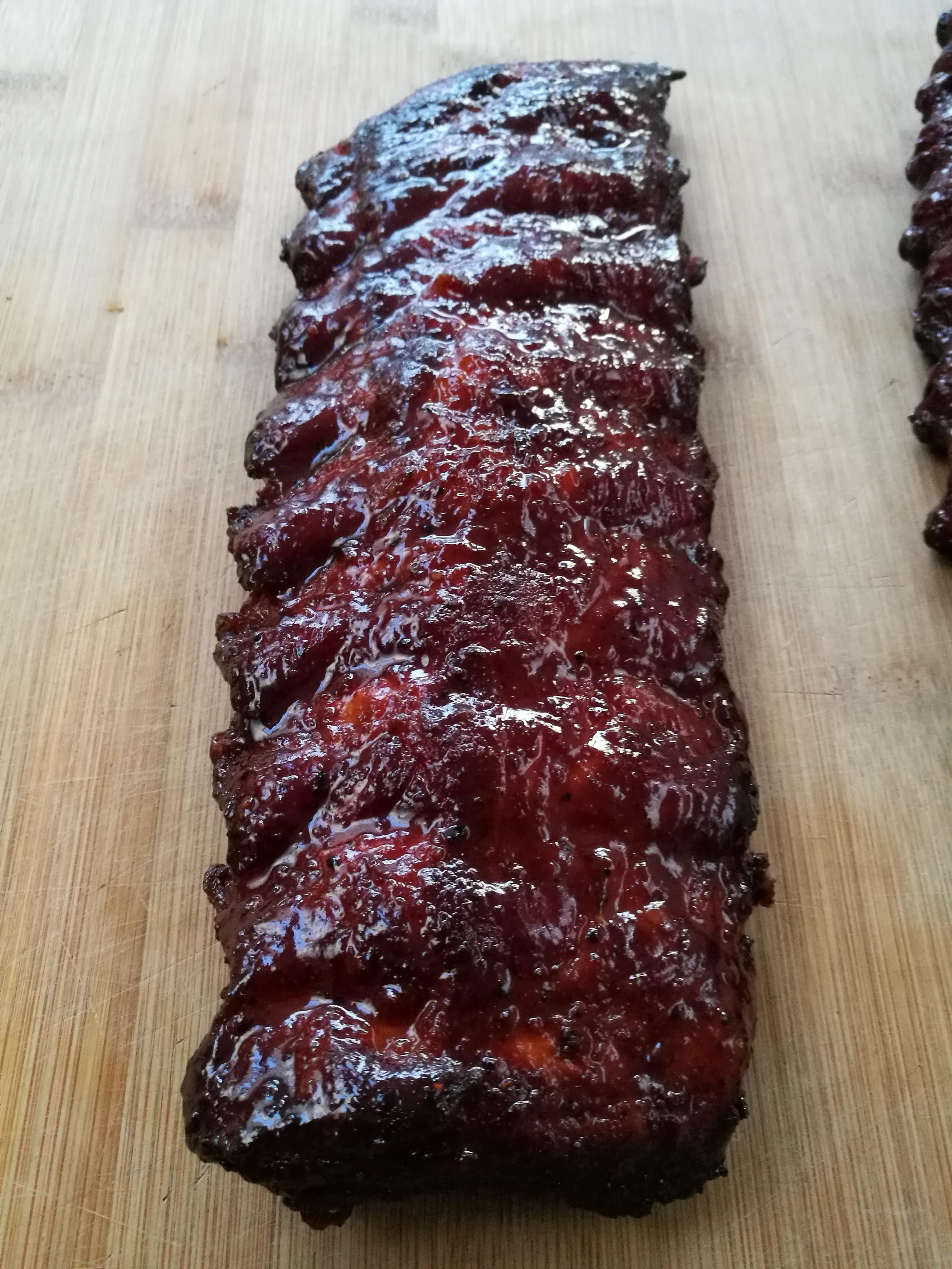 Apple smoked baby back ribs | Scrolller
