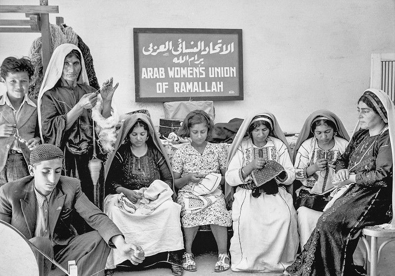Arab Women’s Union of Ramallah, Palestine. 1934-1939. | Scrolller
