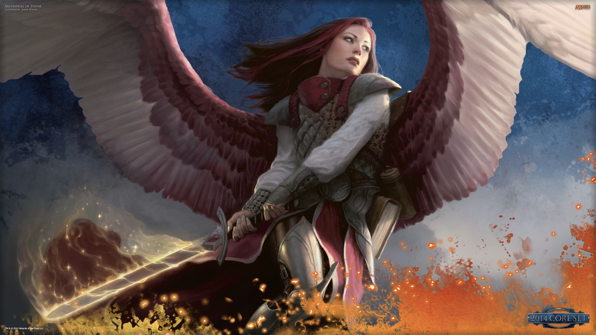 Archangel of Thune, by James Ryman [1920x1080] | Scrolller