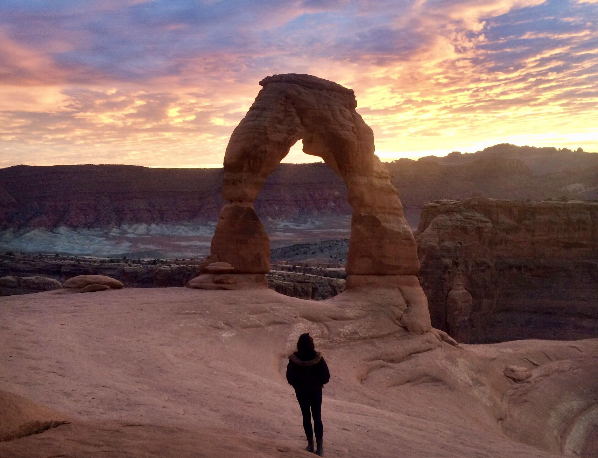 arches at sunset - moab, ut | Scrolller