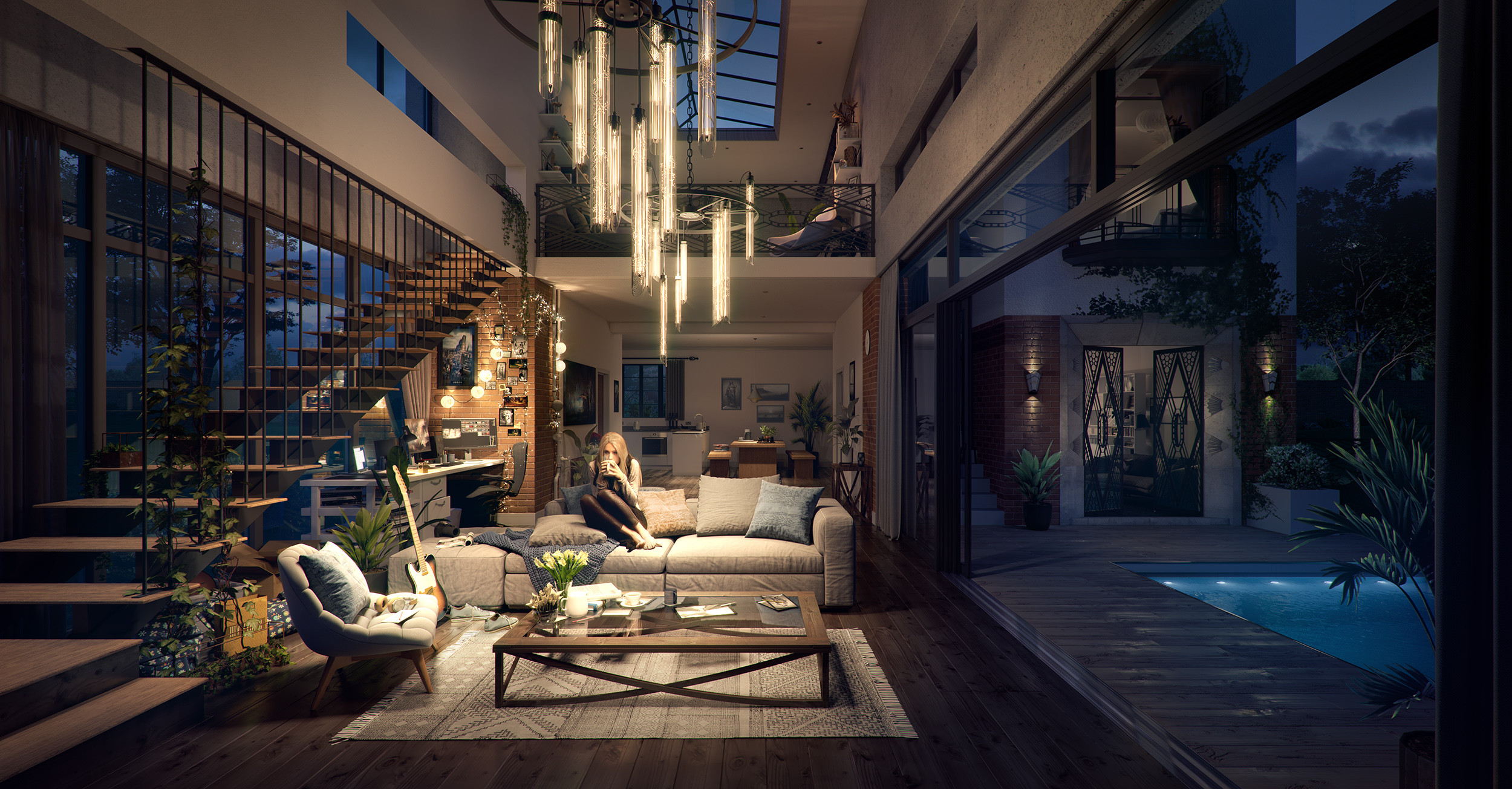 Architectural Interiors by Mike Luard | Scrolller