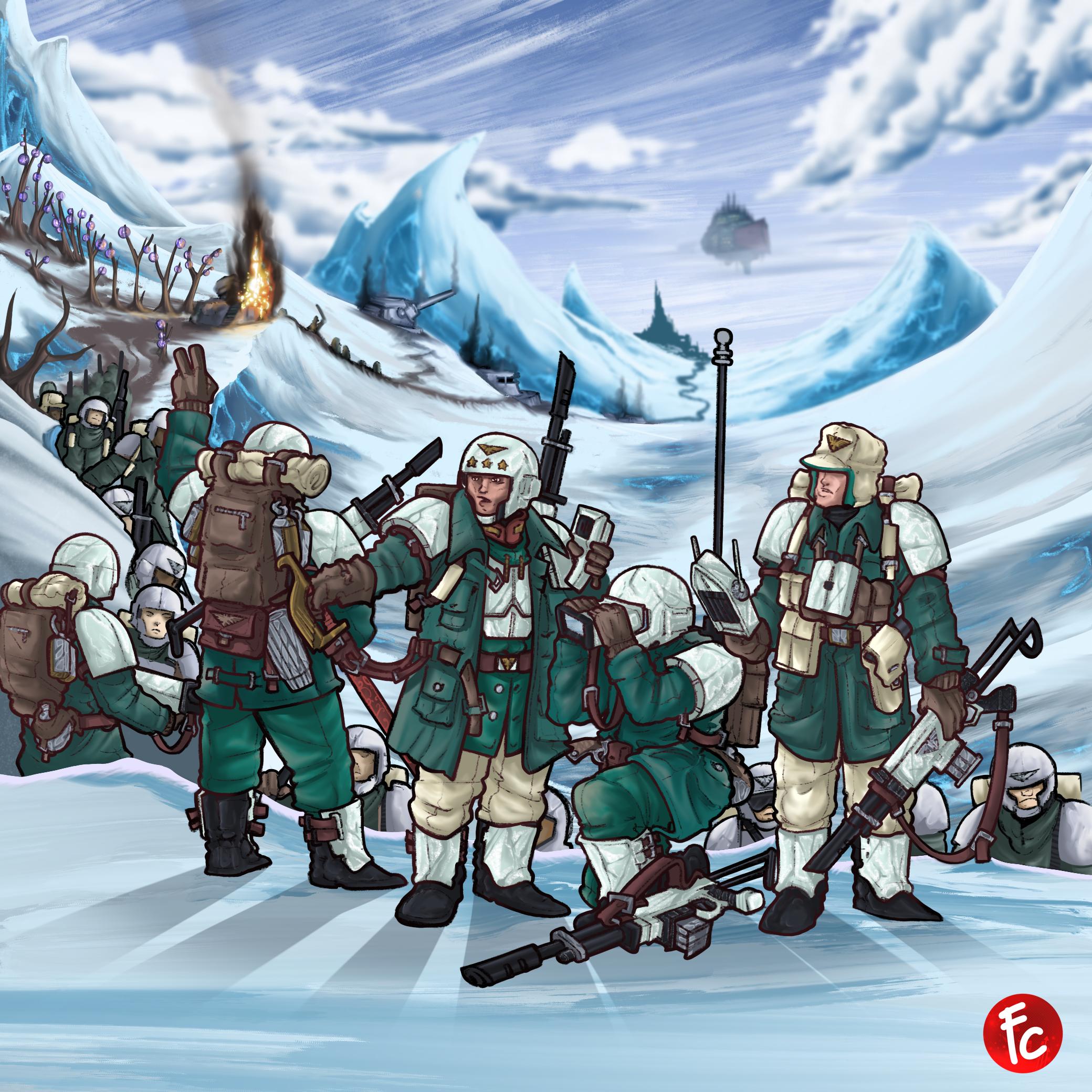 Arctic Imperial Guard by LordCarmi | Scrolller