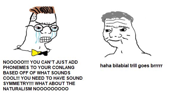 are conlanging memes allowed here? | Scrolller
