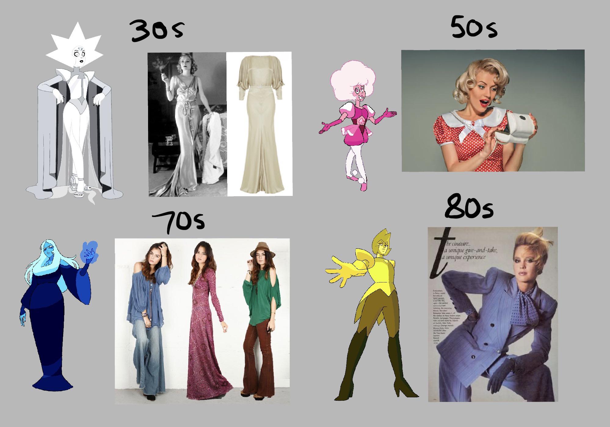 Are the diamonds based off different decades? | Scrolller