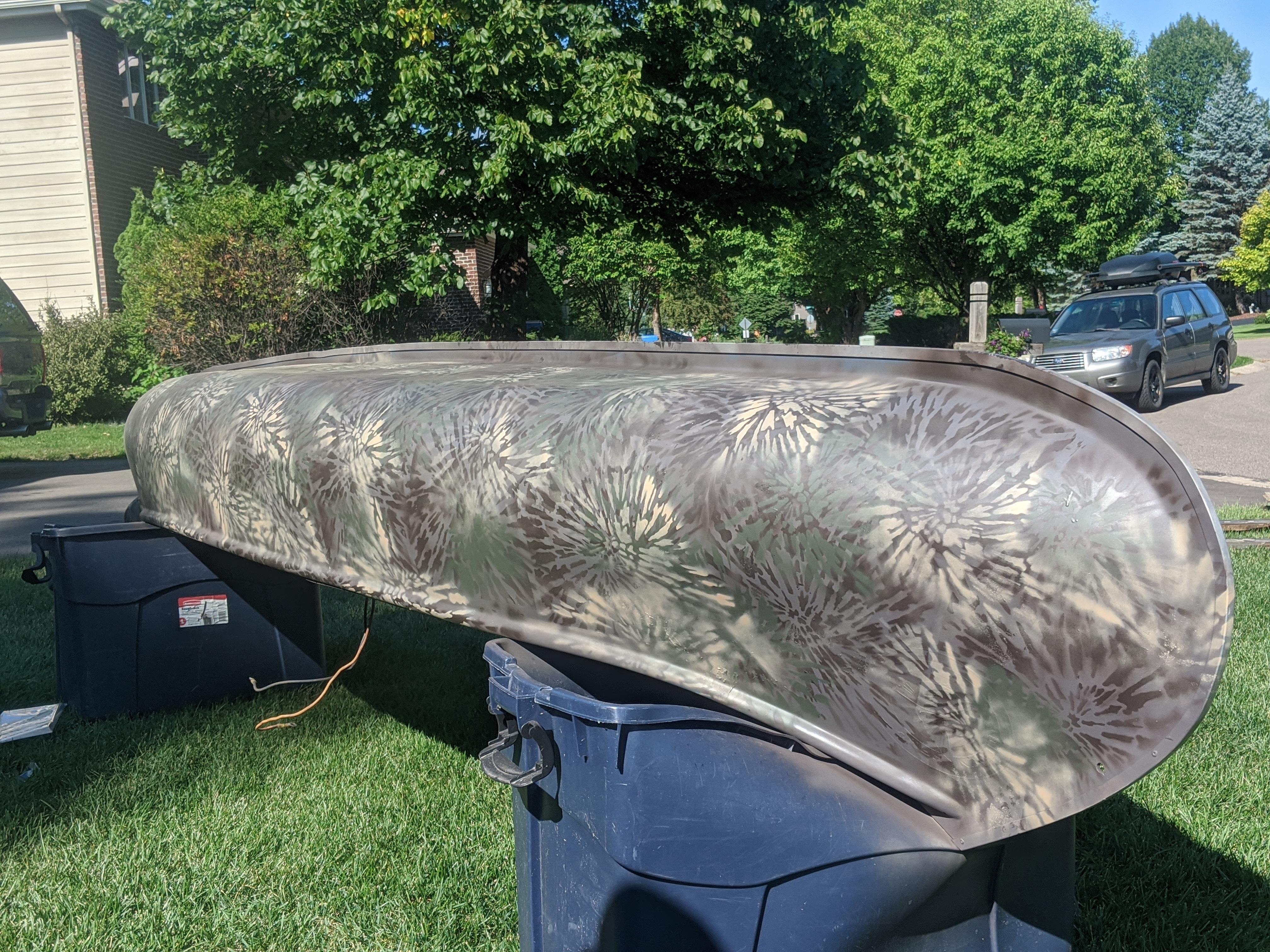 Are we posting DIY boat Camo? | Scrolller