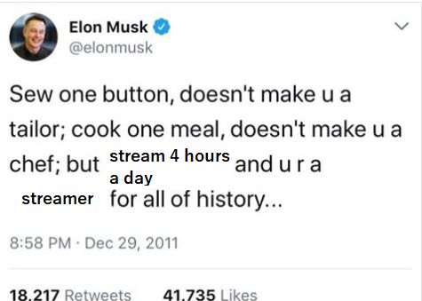 "aRE YoU A stREaMeR?!?!" - Chat in every stream | Scrolller