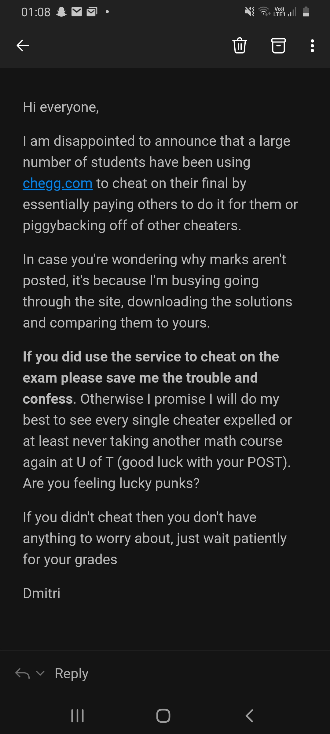 Are you feeling lucky now punks? | Scrolller