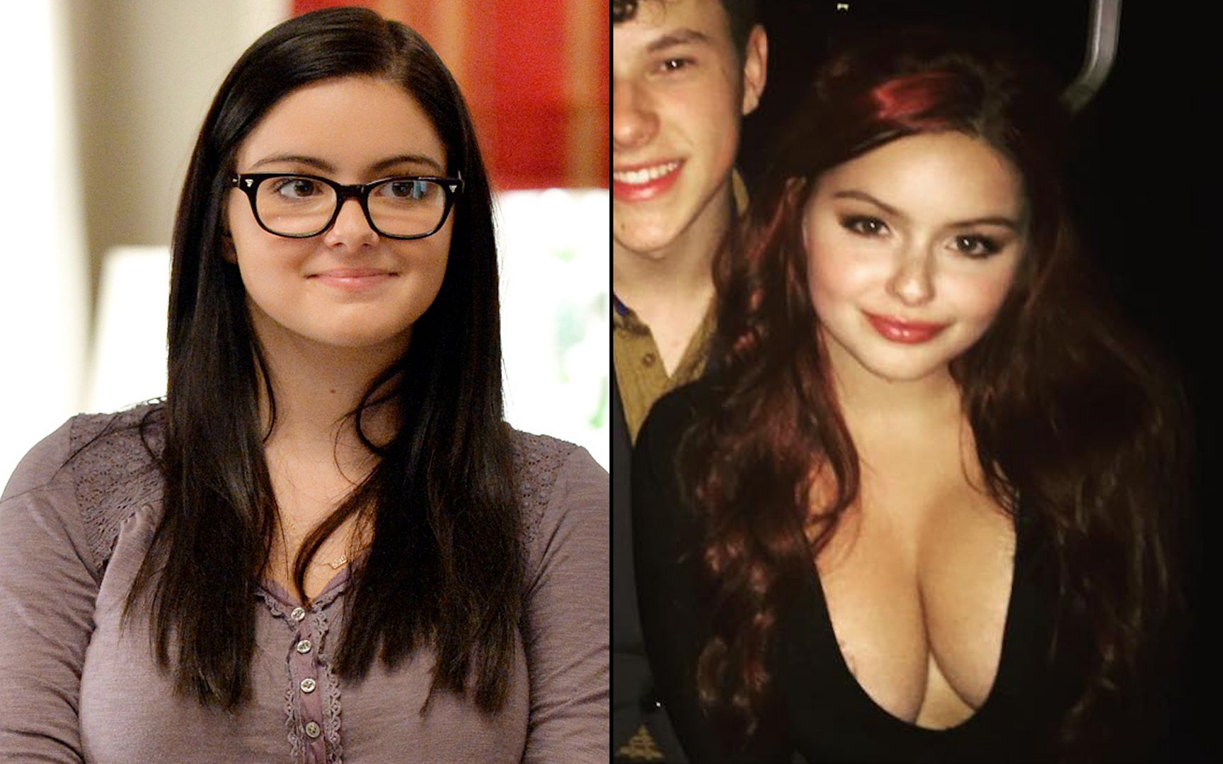 ariel winter in tv vs real life | Scrolller
