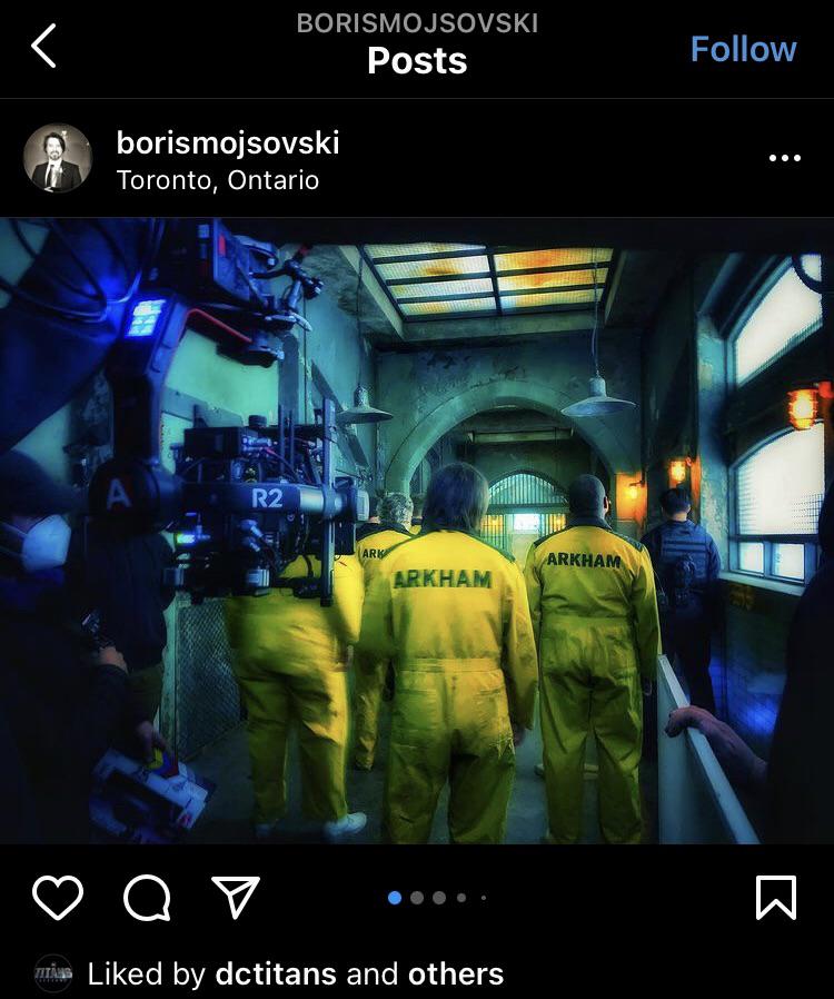 Arkham asylum filming?? (Also if u what some behind the scenes I suggest following Boris ...