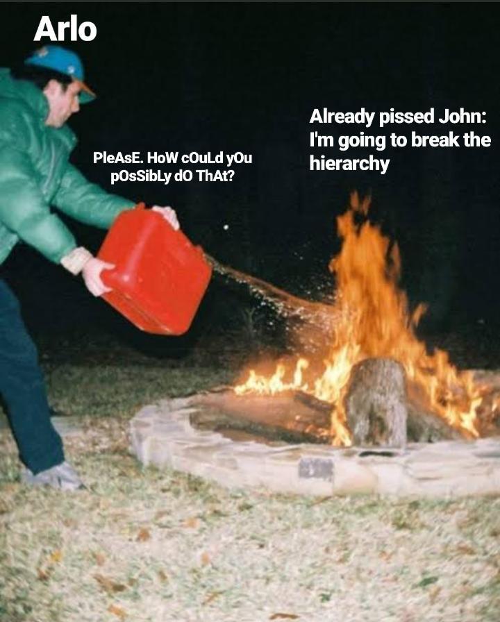 Arlo : *sips dumbfrick juice | Scrolller