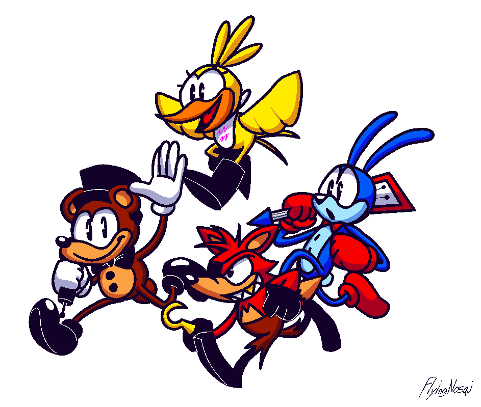 [Art] Classic Quartet! | Scrolller