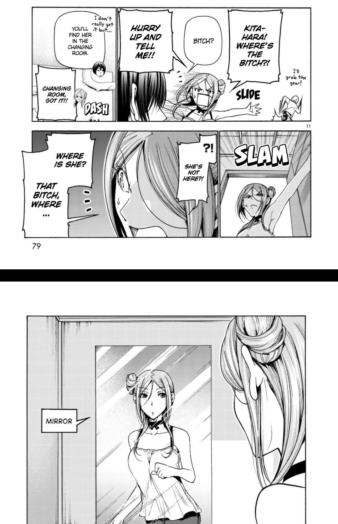 [ART] Iori with the galaxy brain burn (Grand Blue) | Scrolller