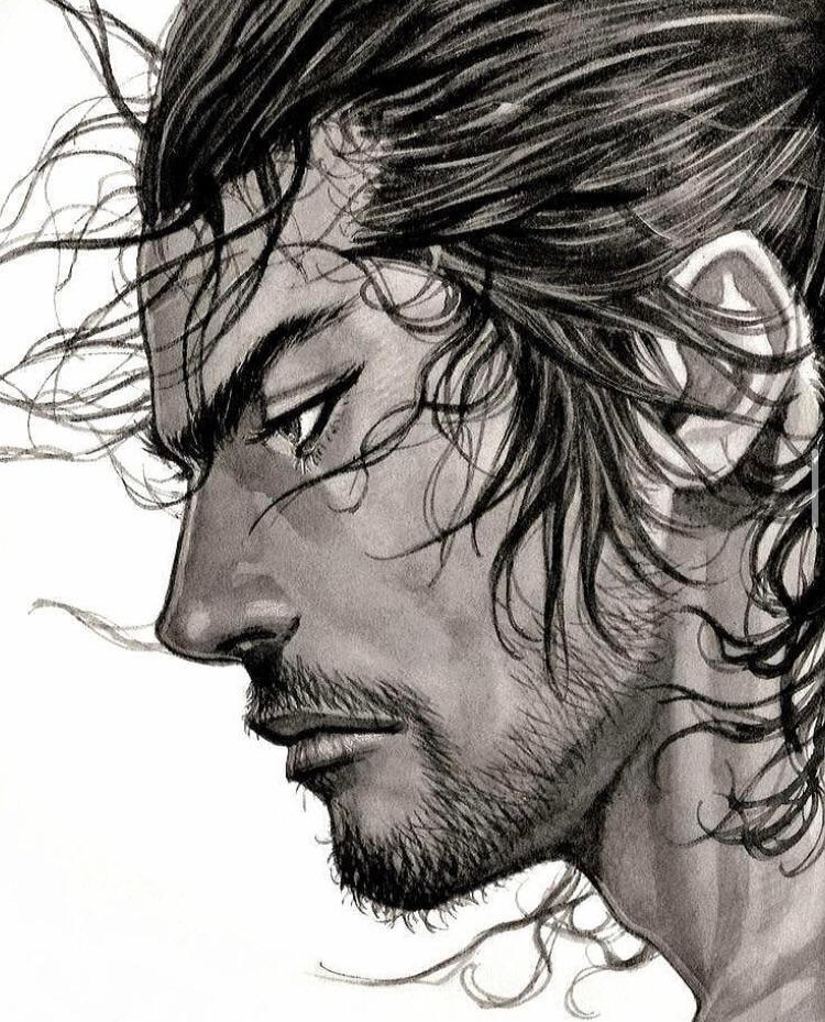 [ART] Miyamoto Musashi by Takehiko Inoue | Scrolller