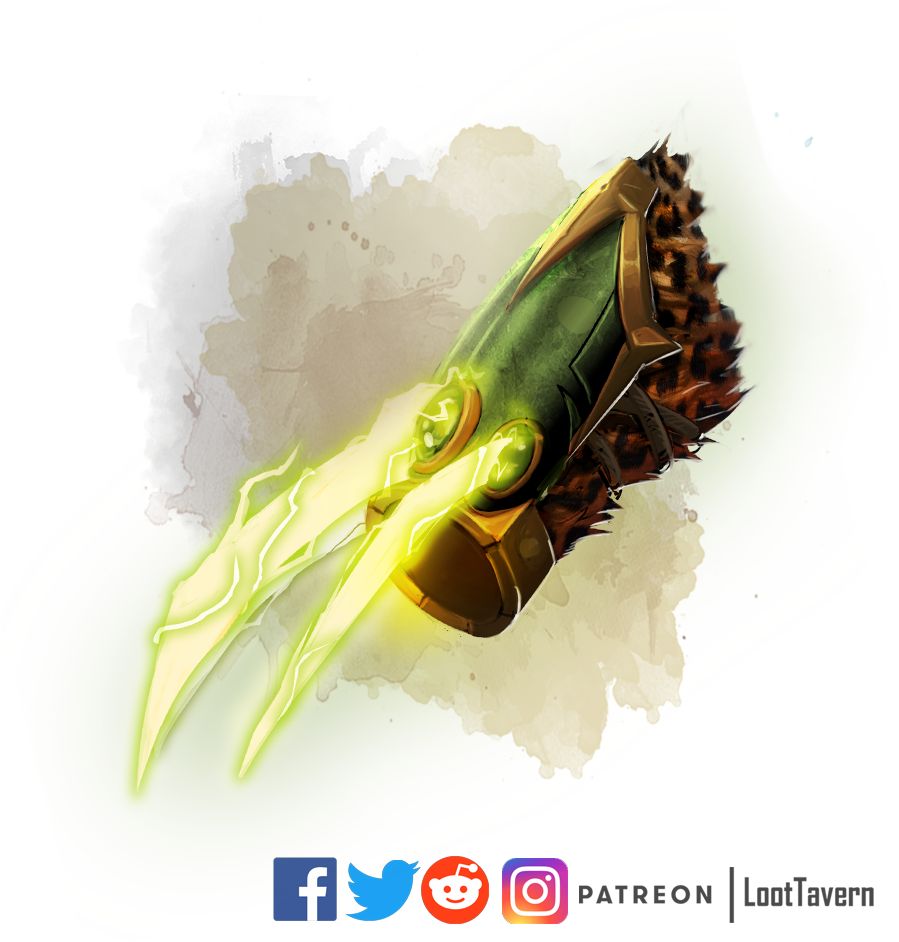 [Art][Oc] Bracers of the Jaguar Warrior | Scrolller