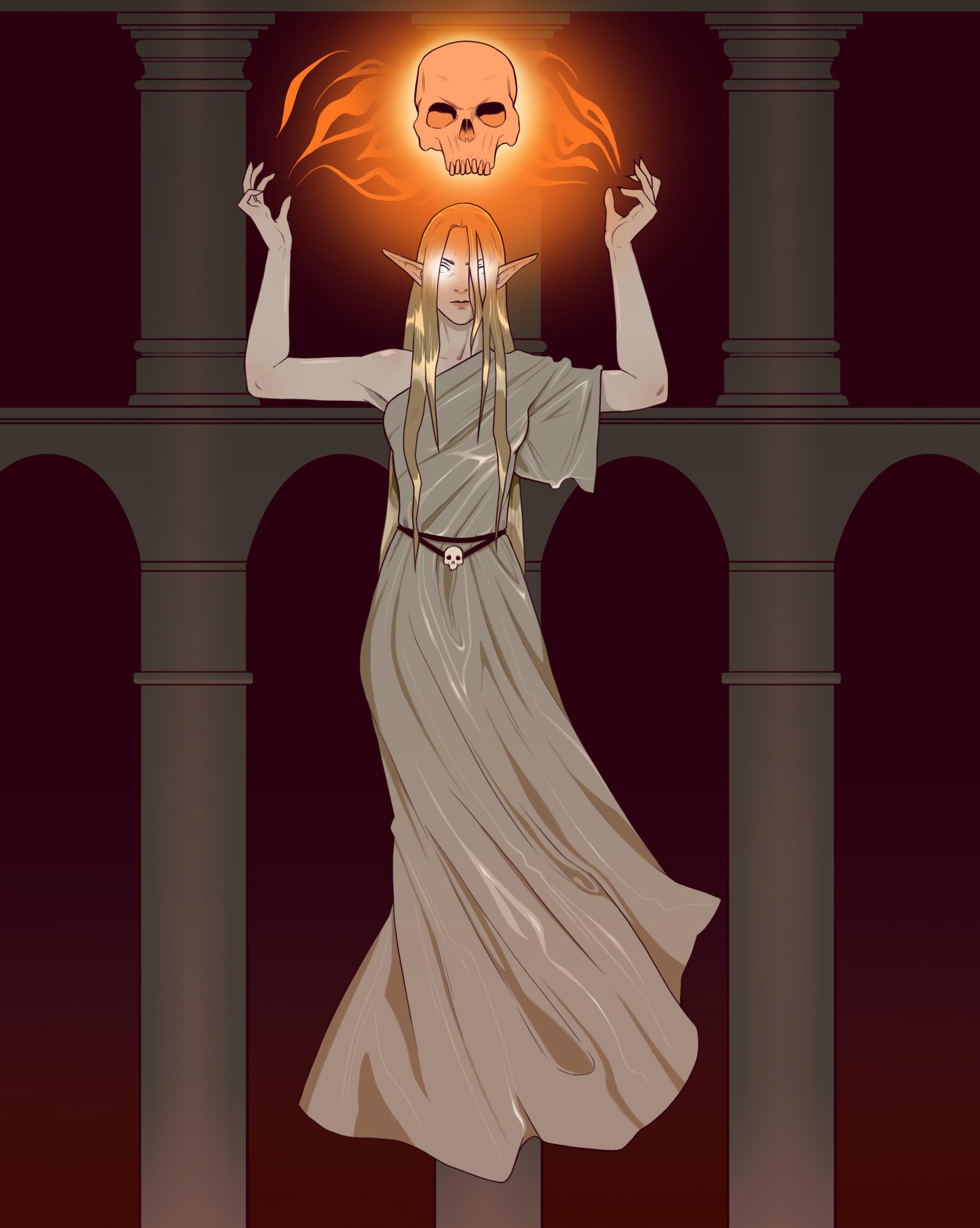 [ART][OC] Efink Murderdeath the Cleric | Scrolller