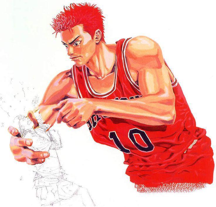(ART) Slam Dunk by Takehiko Inoue (1990) | Scrolller