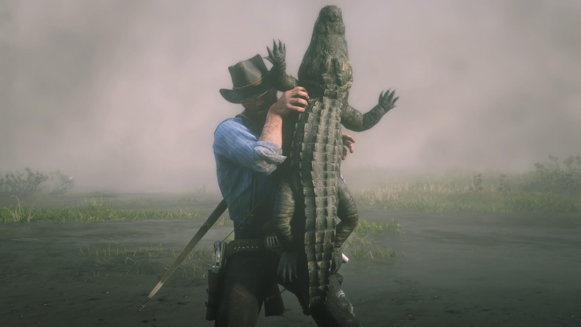 Arthur holding things pt.3, an alligator | Scrolller