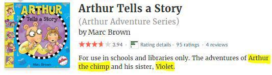 "Arthur the chimp and his sister Violet" | Scrolller