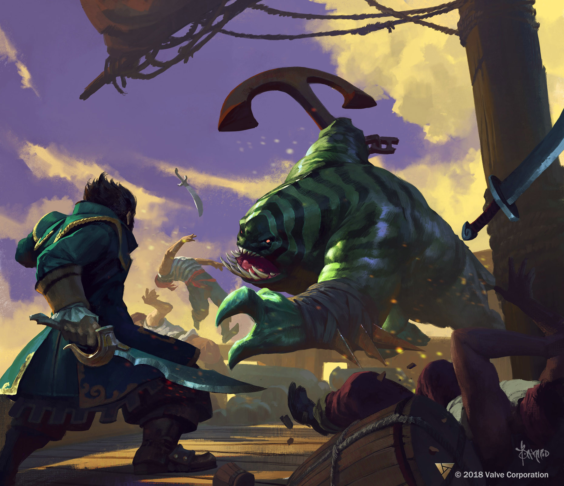 Artifact- Clear the deck by Bayard Wu | Scrolller