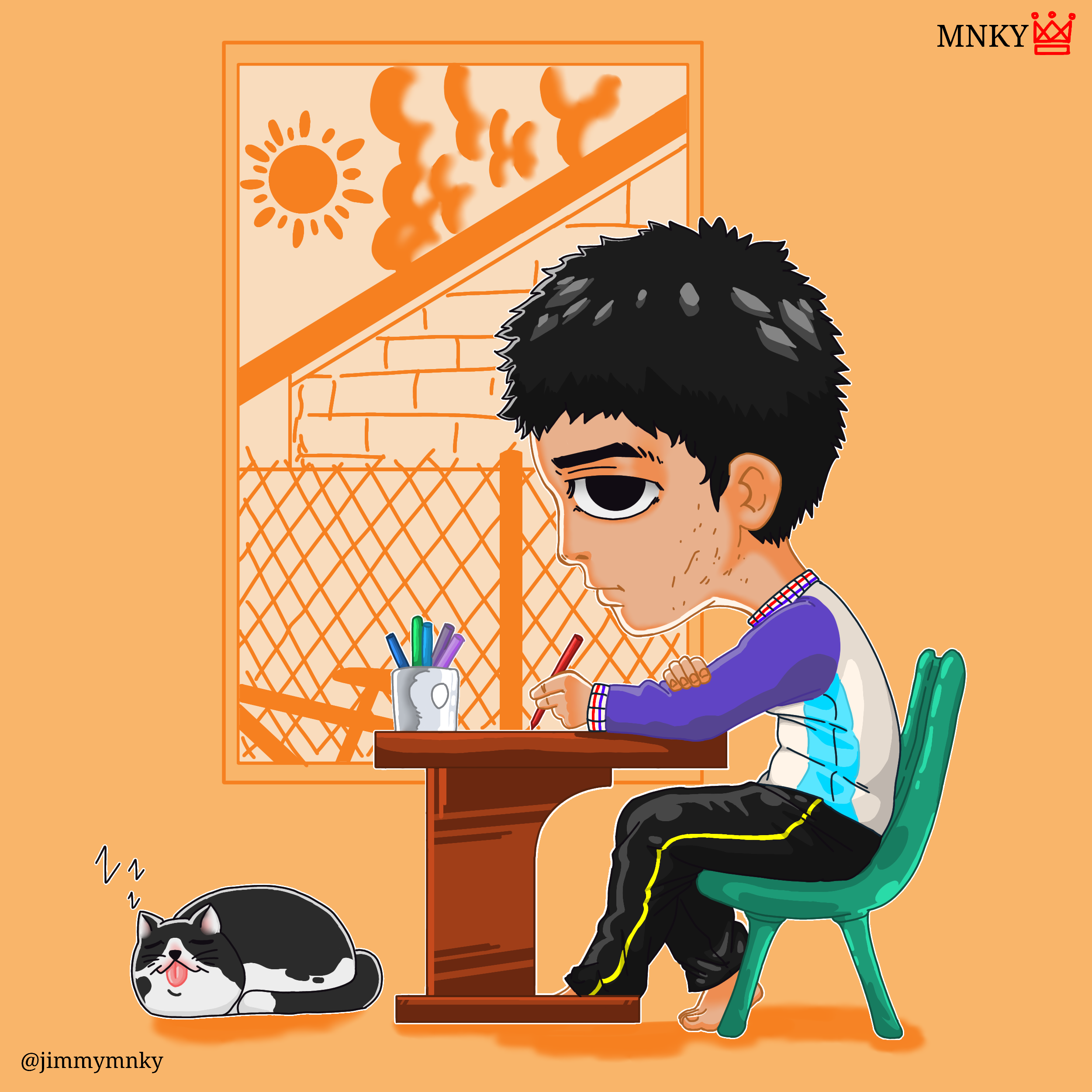 Artwork - CHILL ZONE, Artist/Me, Digital Art, 2020 | Scrolller