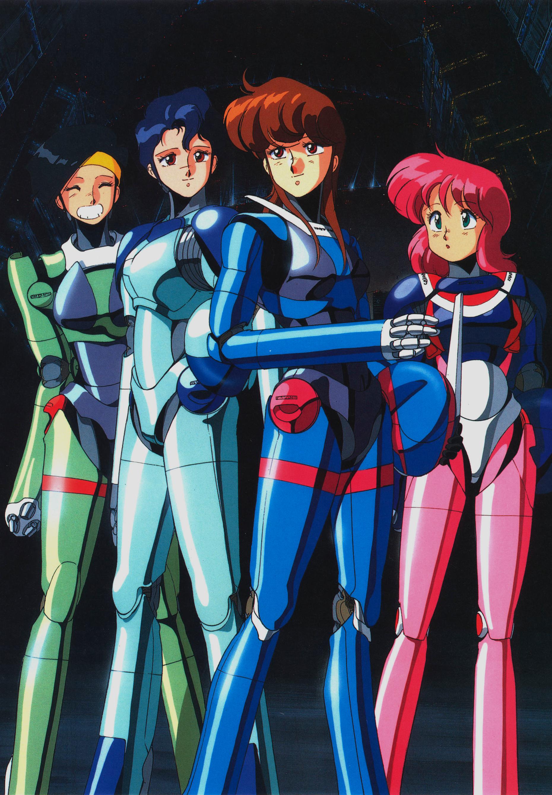 [Artwork] Knight Sabers from Bubblegum Crisis | Scrolller