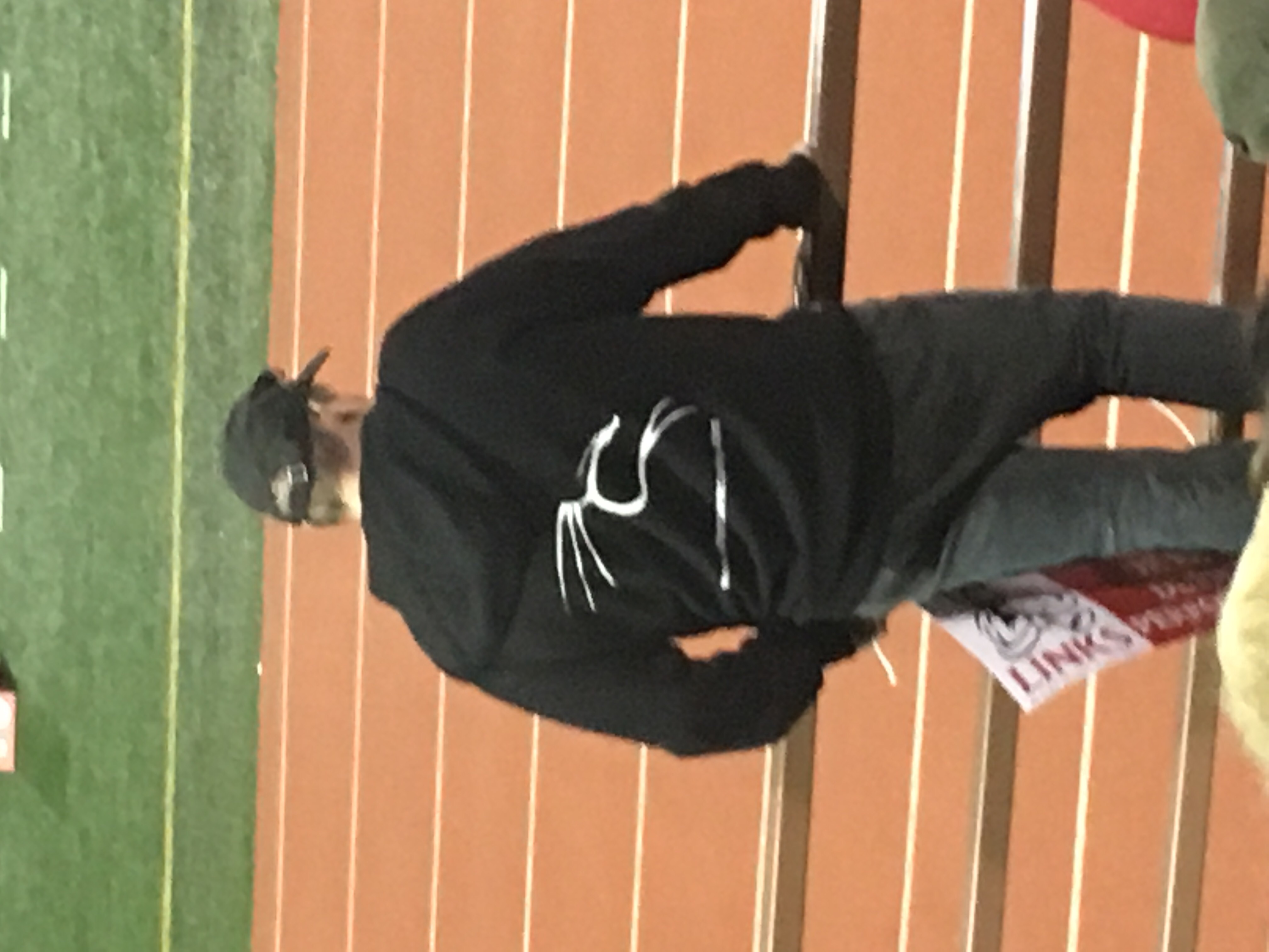 As seen at a marching band competition. | Scrolller