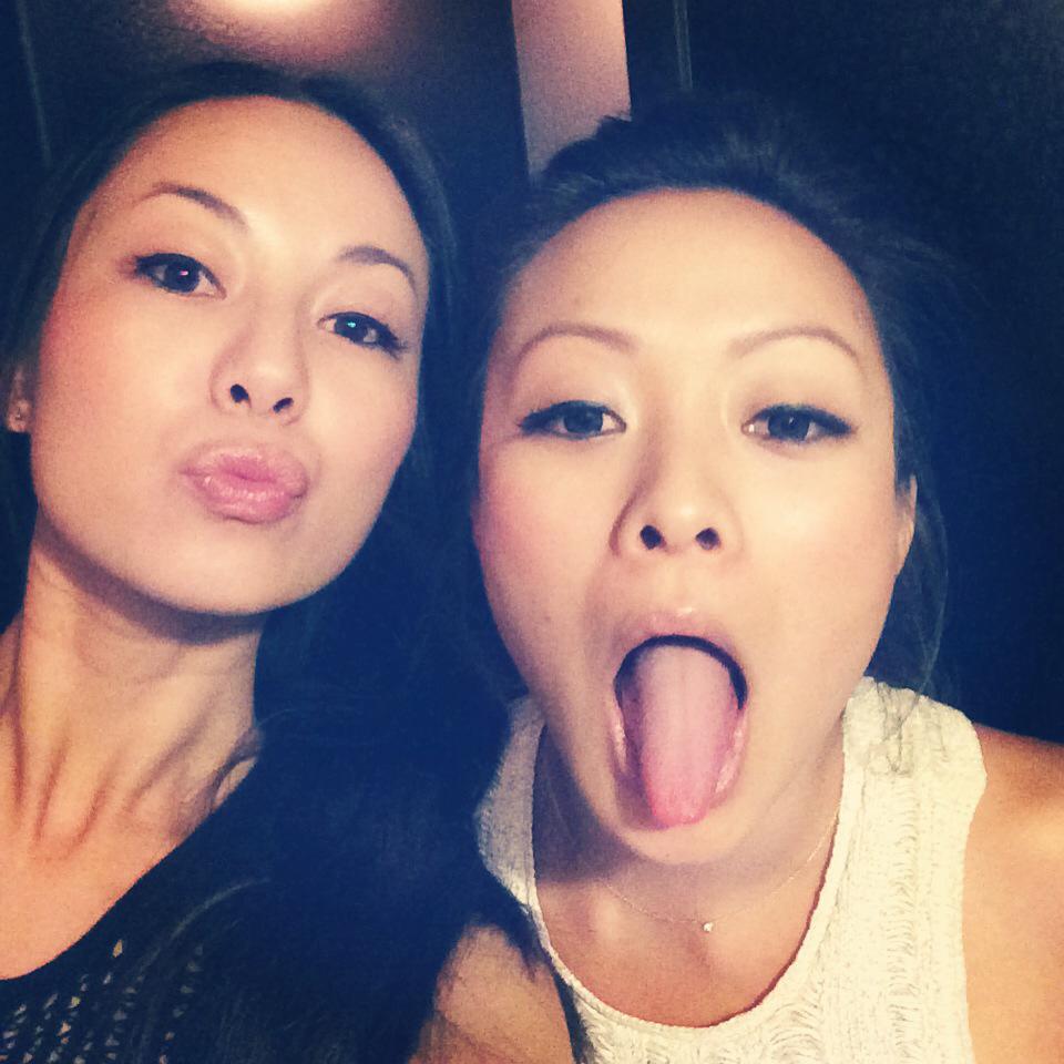 Asians girl ready with their tongue out | Scrolller