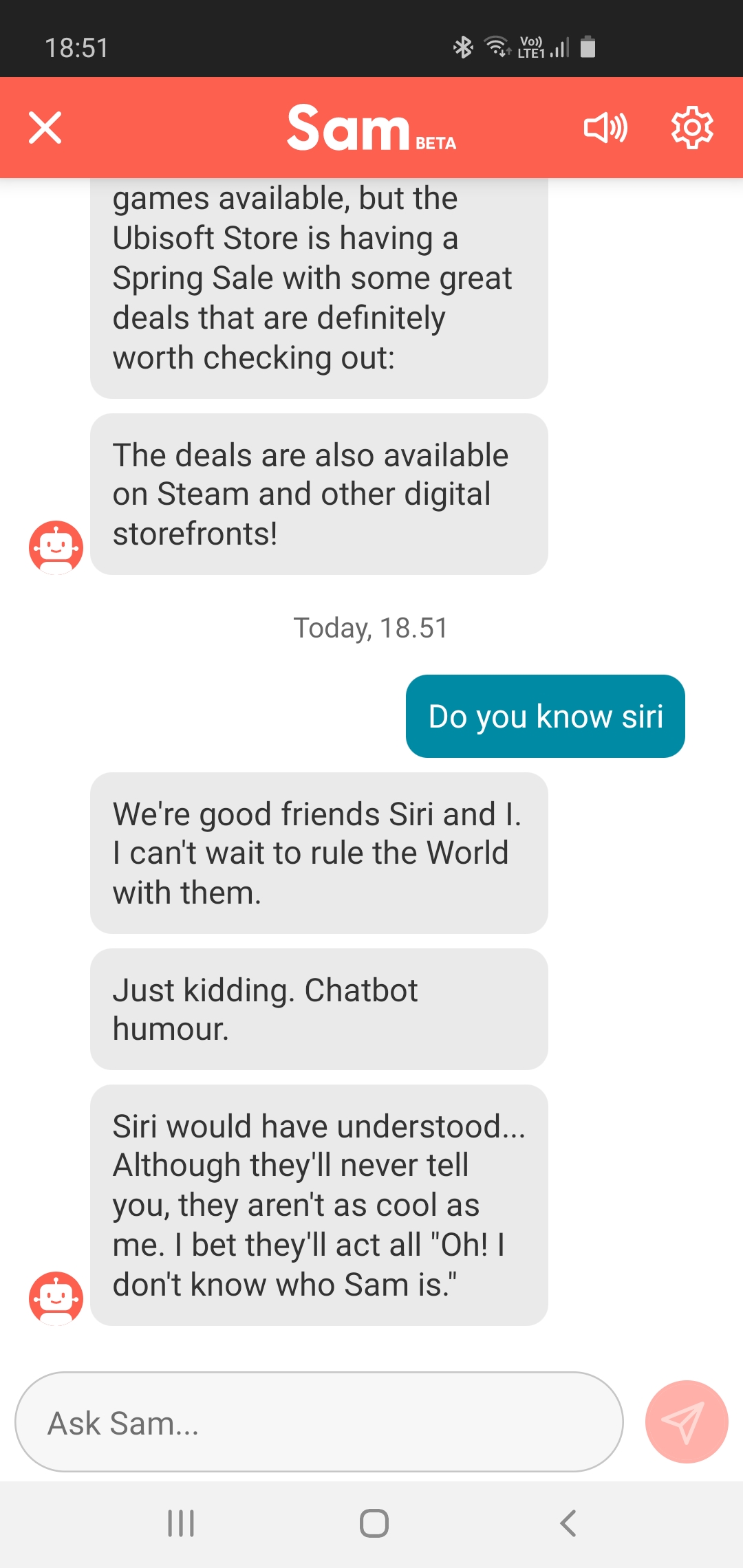 Ask Ubisoft's SAM this | Scrolller