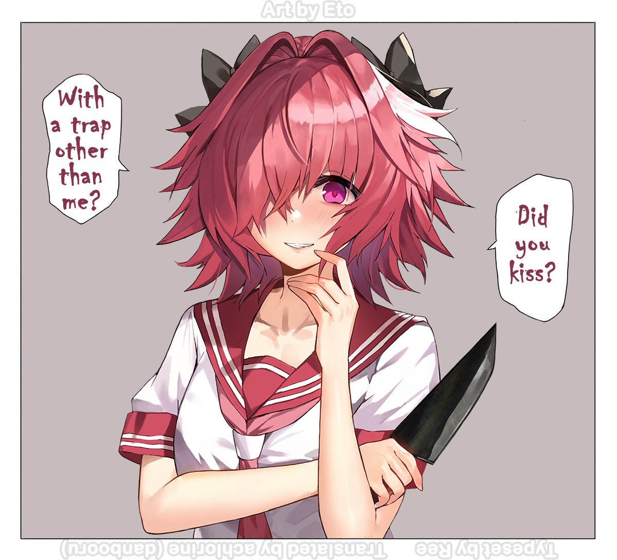 Astolfo gets angry with master. | Scrolller