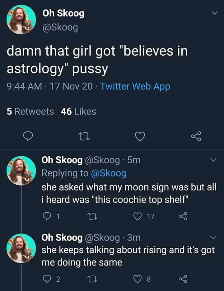Astrology coochie! 💥😹 | Scrolller