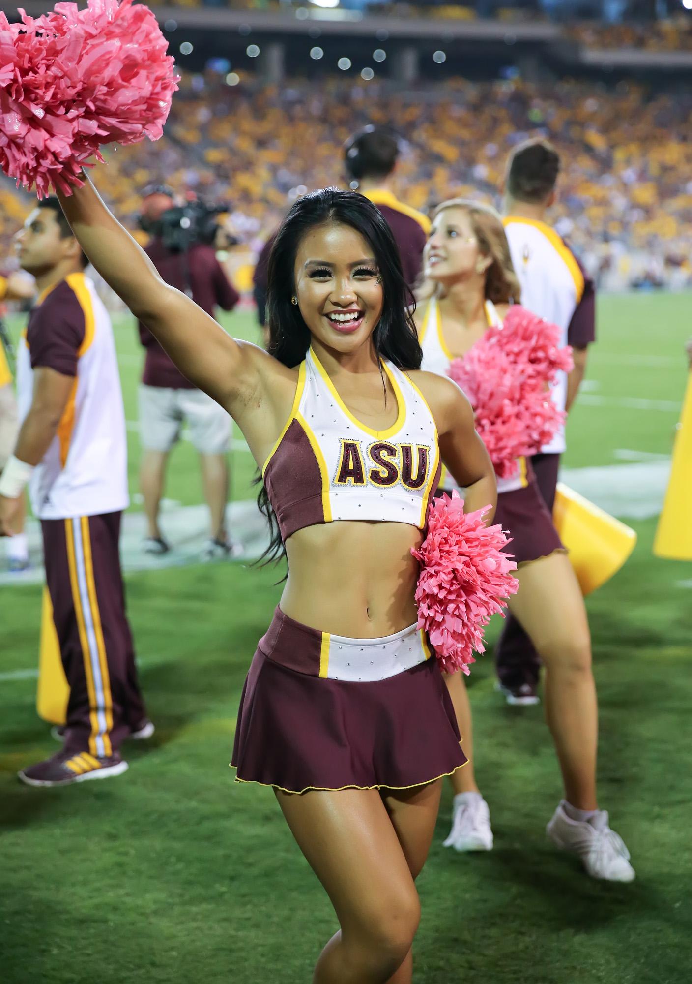 ASU (Arizona State) cheerleader | Scrolller