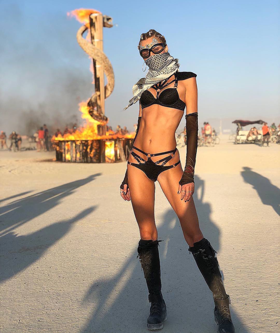 At burning man in Suzy Q | Scrolller