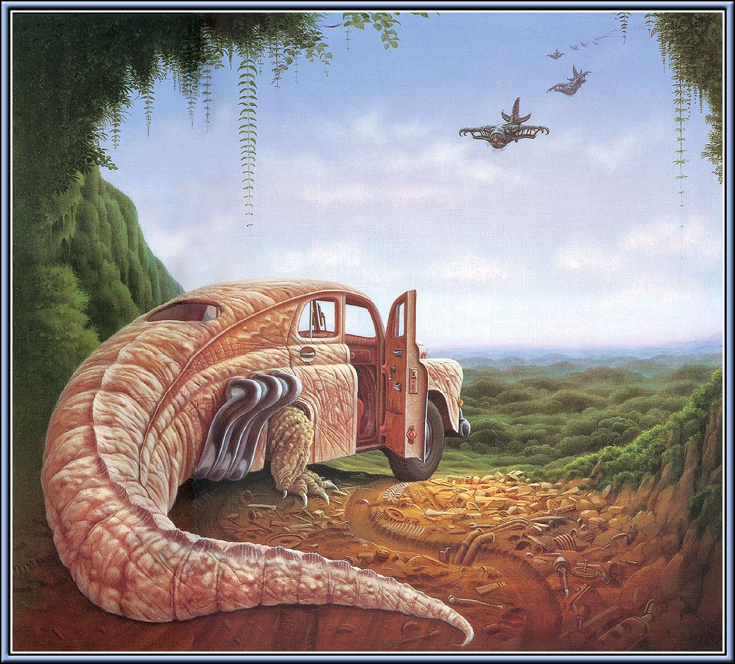 Attack At Dawn by Jacek Yerka | Scrolller
