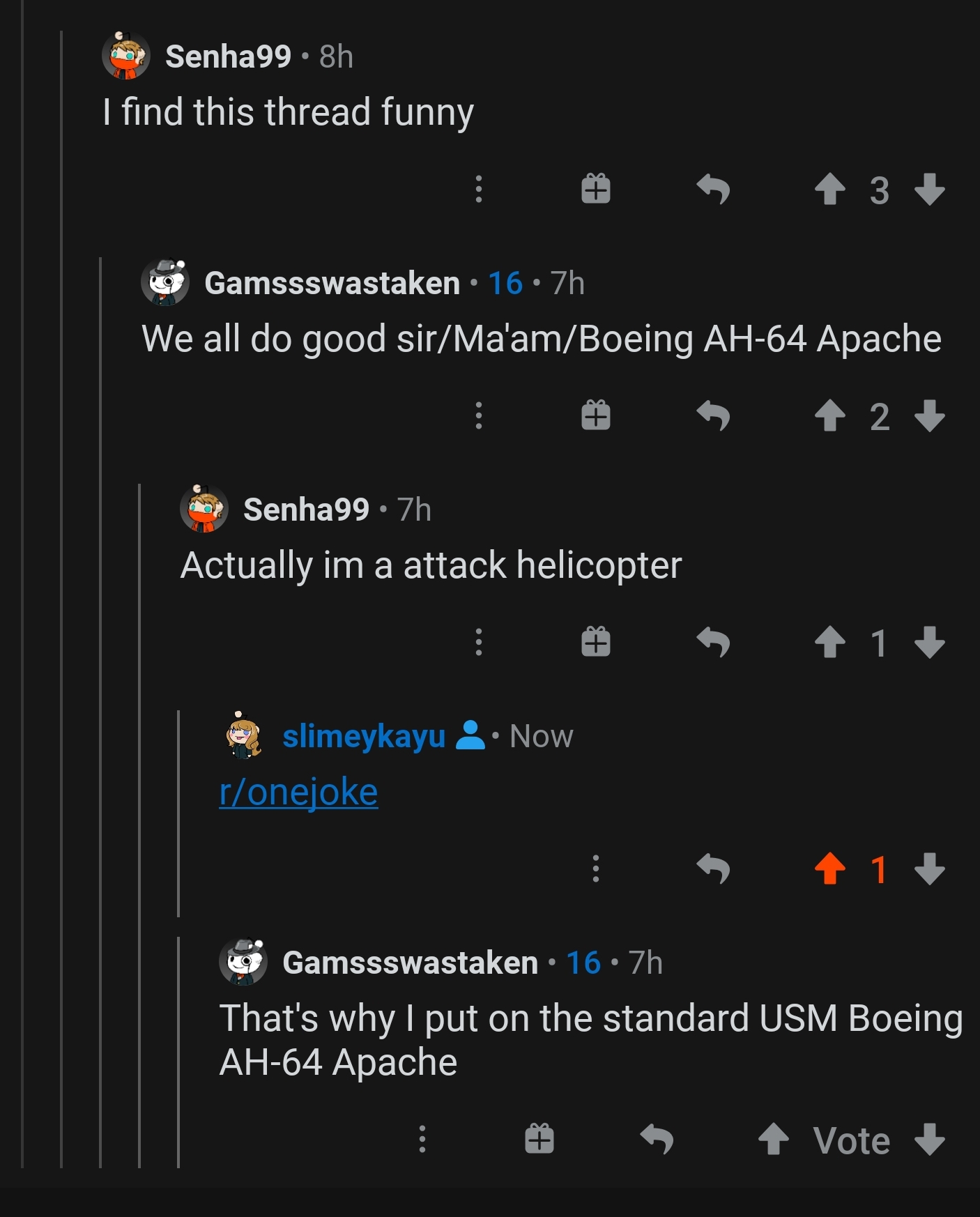 attack helicopter = funny | Scrolller