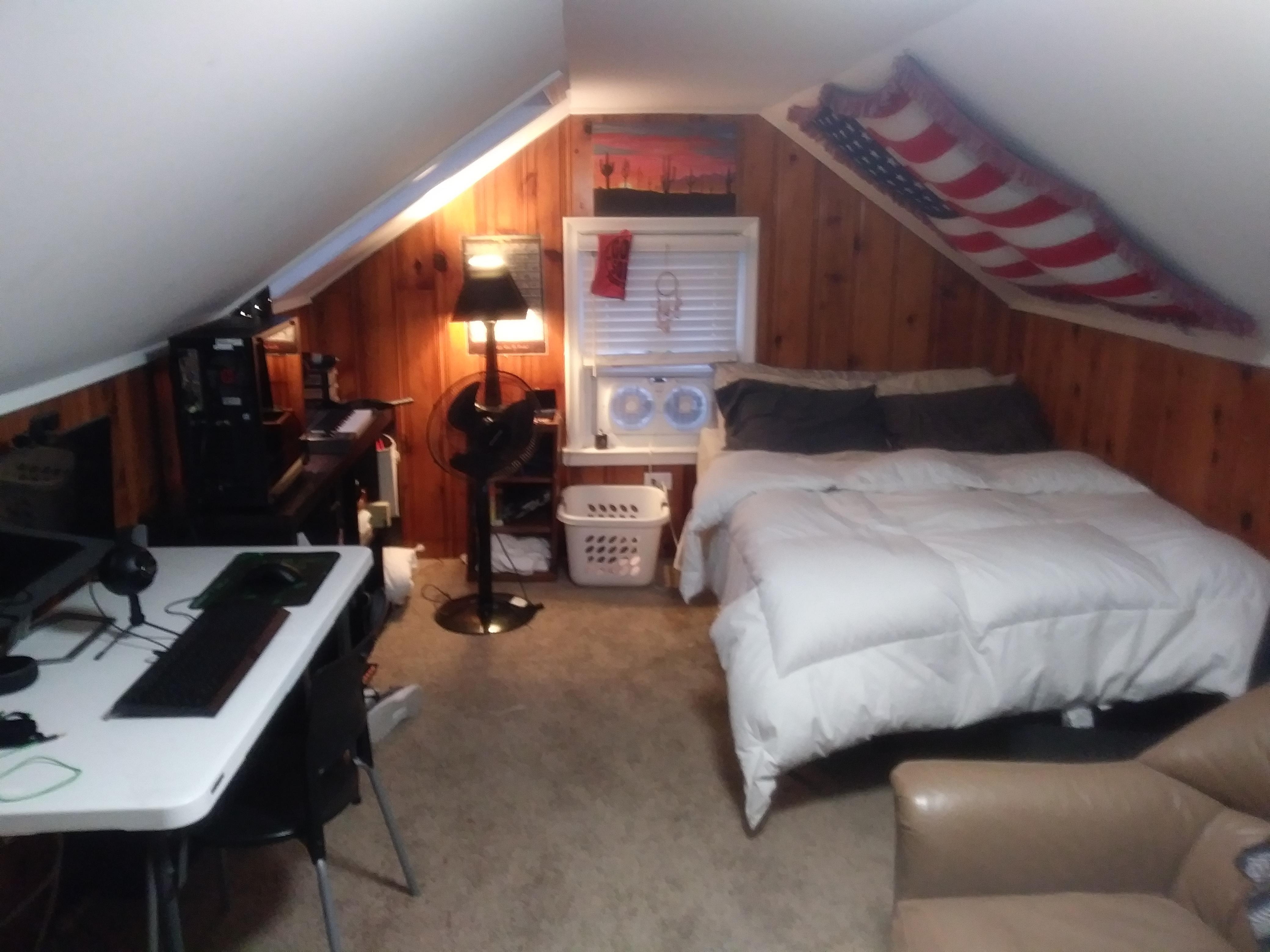 Attic bedroom | Scrolller