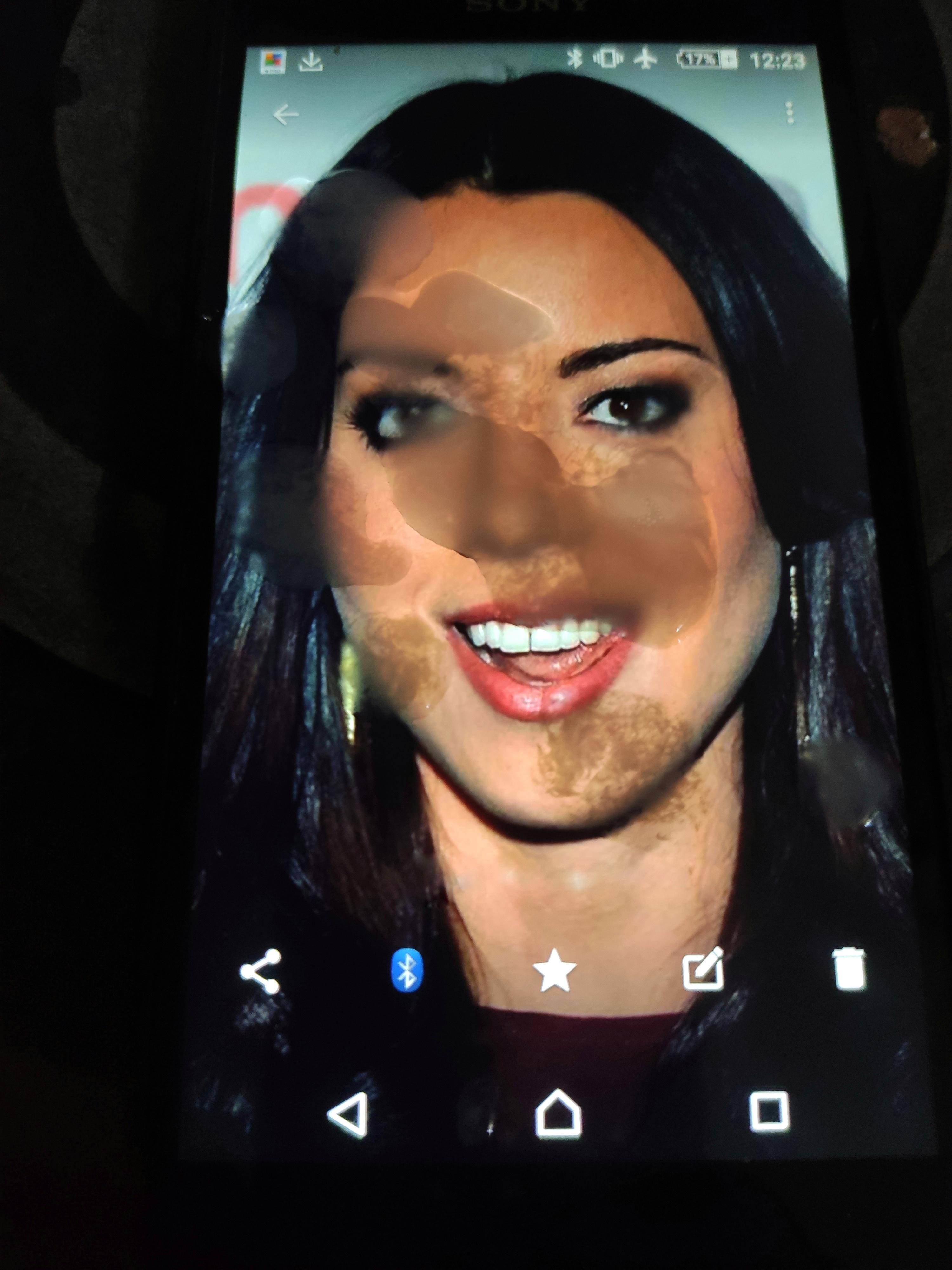 Aubrey Plaza licking my cum 😋 | Scrolller