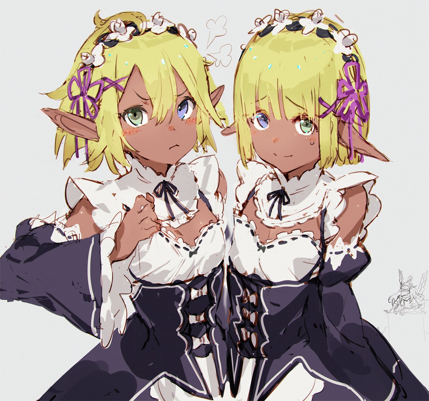 Aura and Mare as maids [Overlord x Re:Zero] | Scrolller