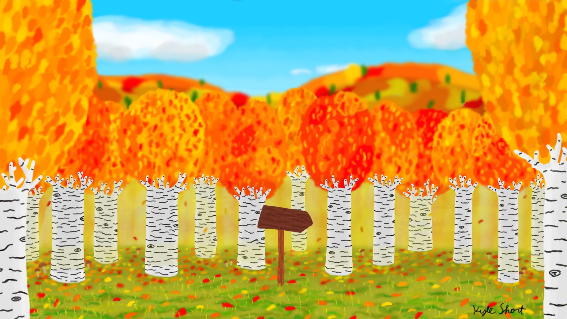Autumn Clearing [OC] | Scrolller
