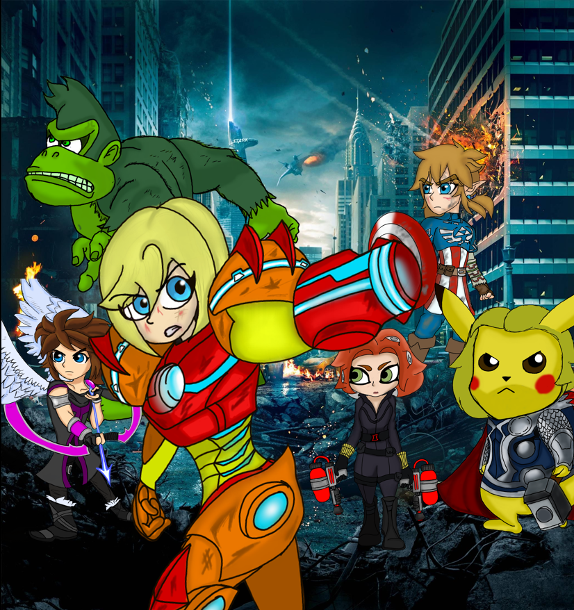 Avengers X Smash Bros | Scrolller