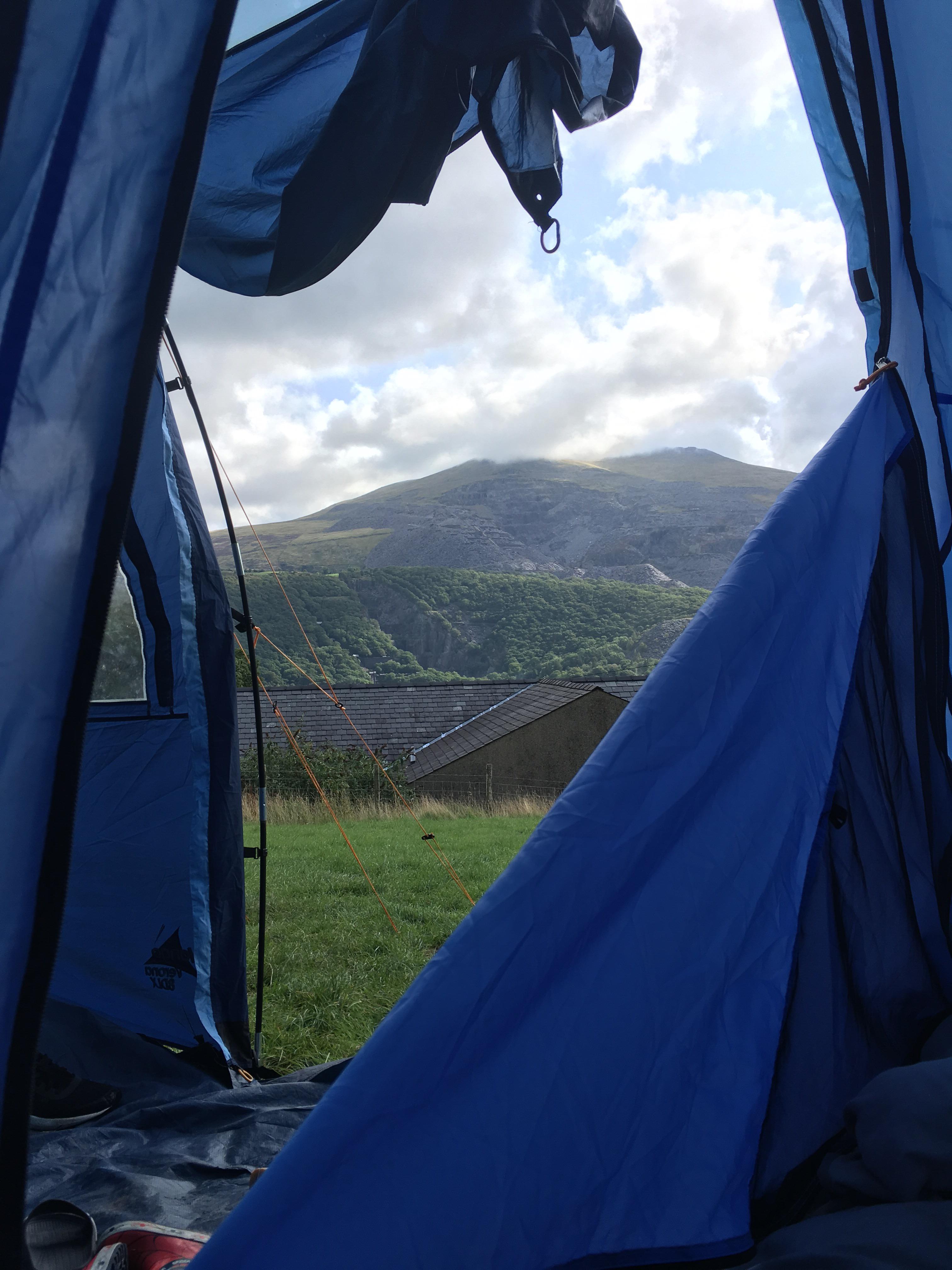 Awesome view right outside my tent.😄 | Scrolller