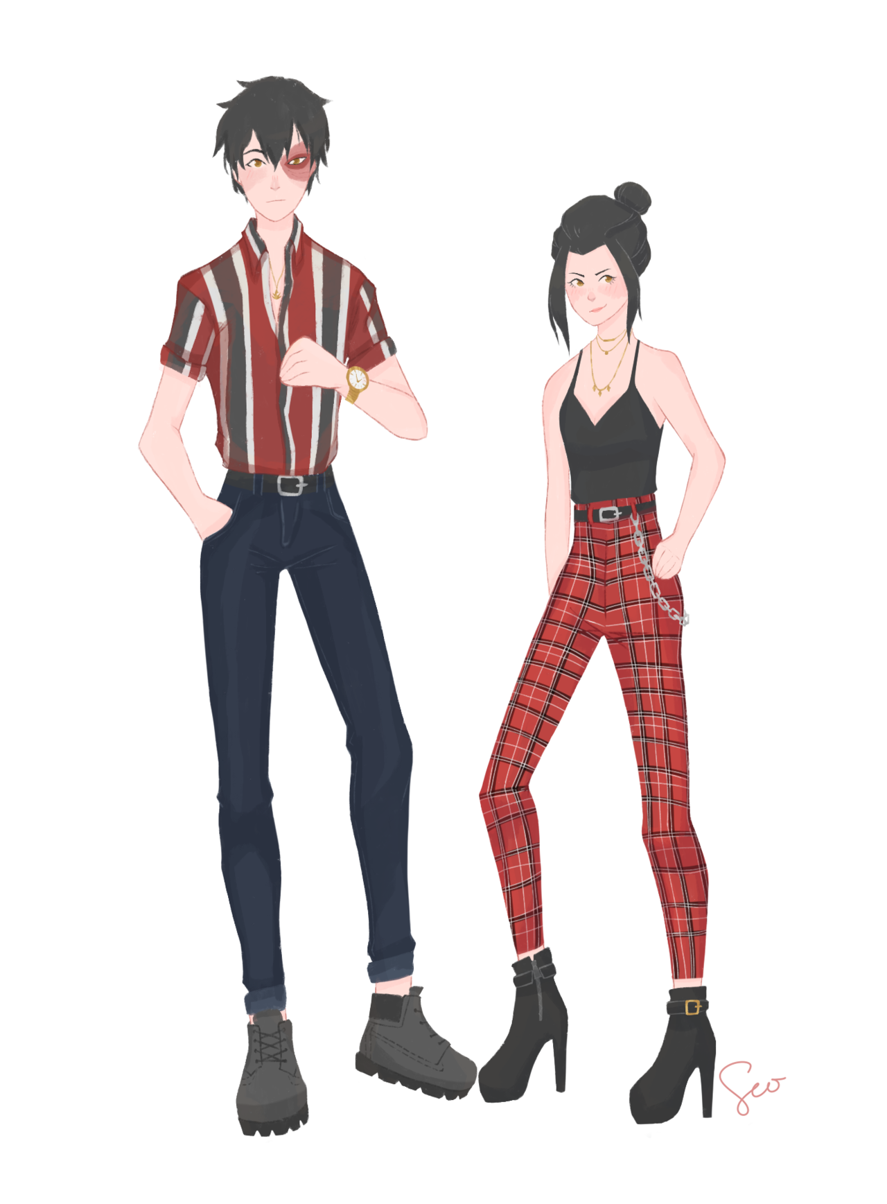 Azula and Zuko by seo-chiI | Scrolller