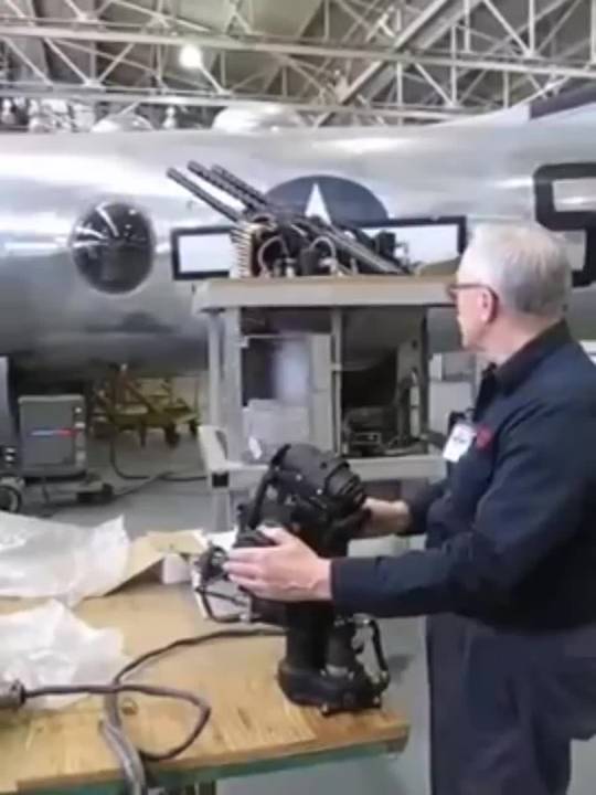 B-29 Superfortress gun turret sighting system [728 x 970]. | Scrolller